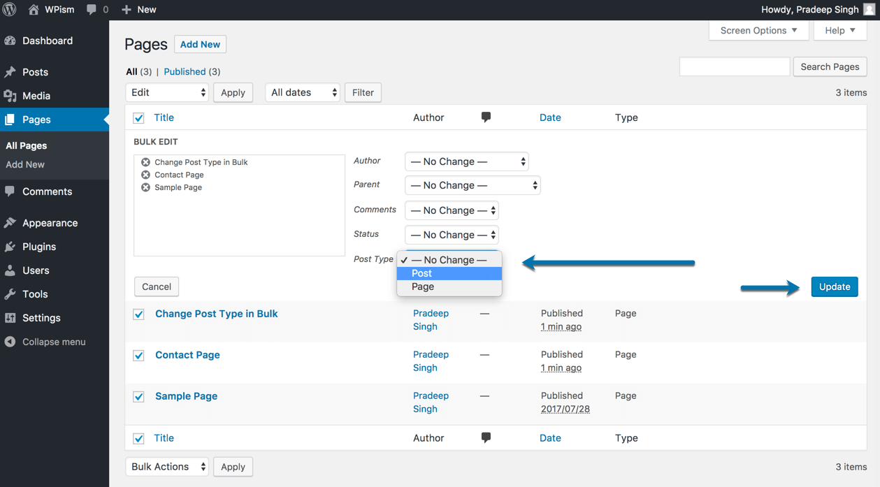  How To Change Post Type In WordPress Single And Bulk Posts Guide